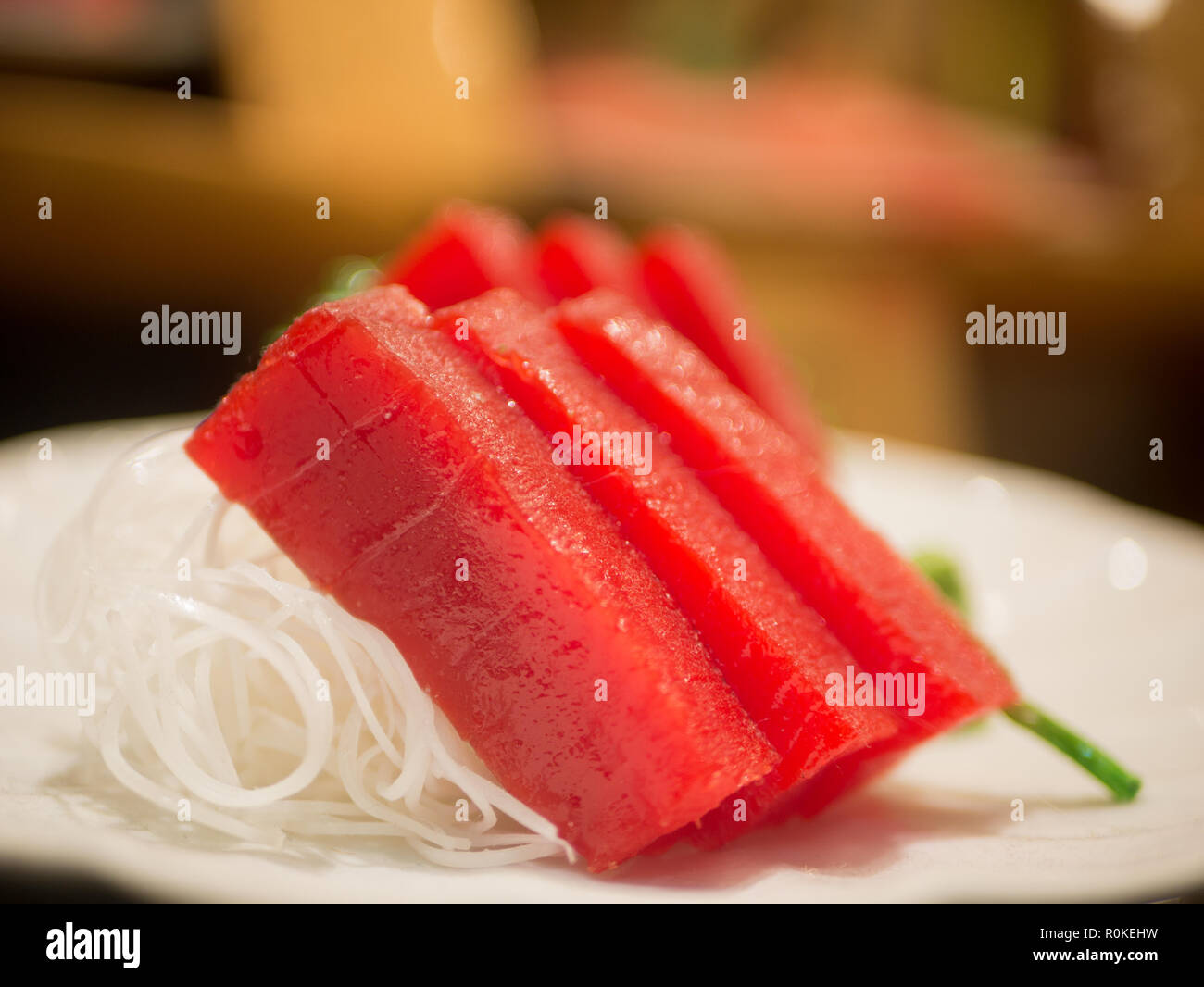 Food fish with plastic inside hi-res stock photography and images - Alamy