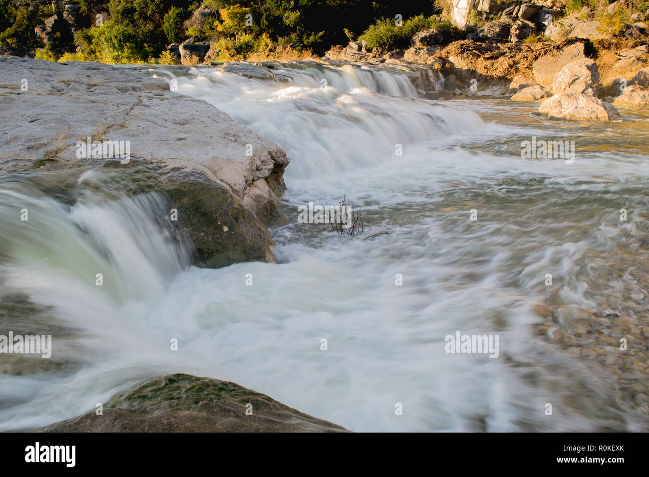 Pedernales Falls State Park near Austin, Texas, offers visitors year ...