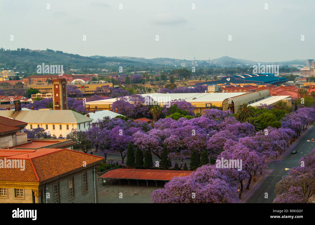 Overlooking Pretoria, South Africa Stock Photo - Alamy