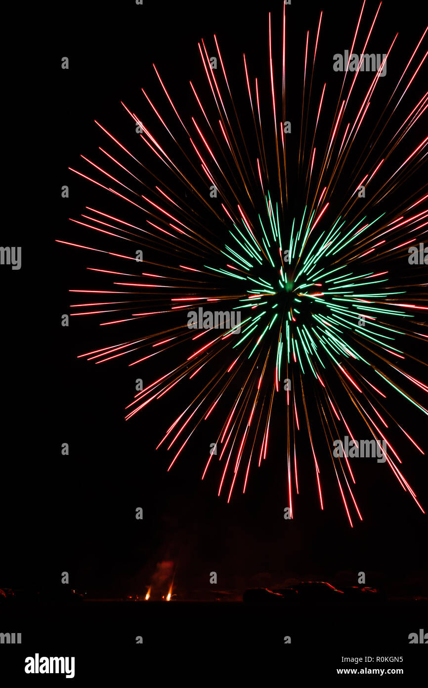 Fireworks bright colours hi-res stock photography and images - Alamy