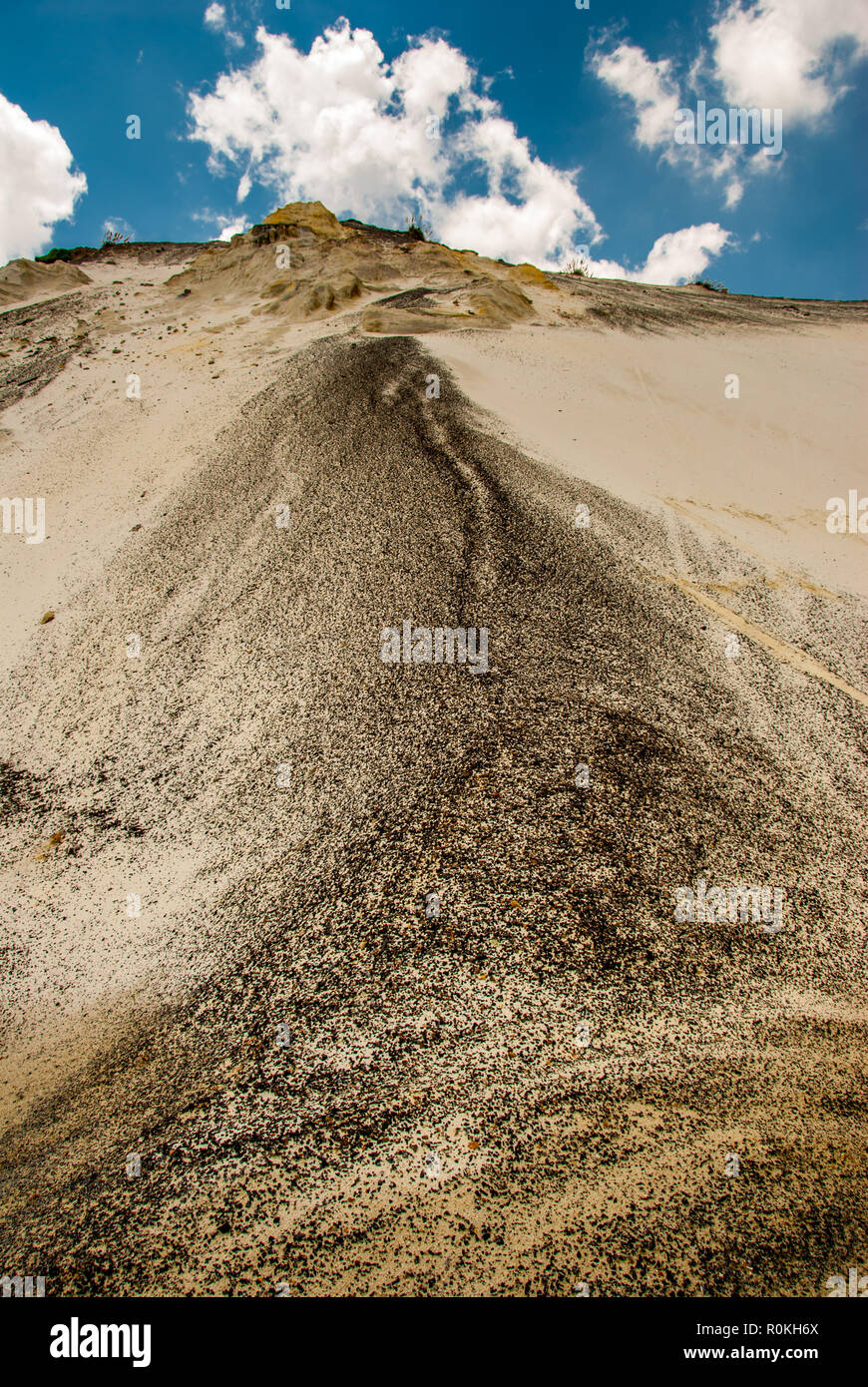 Beautiful gold mine dumps on the west Rand in South Africa Stock Photo ...