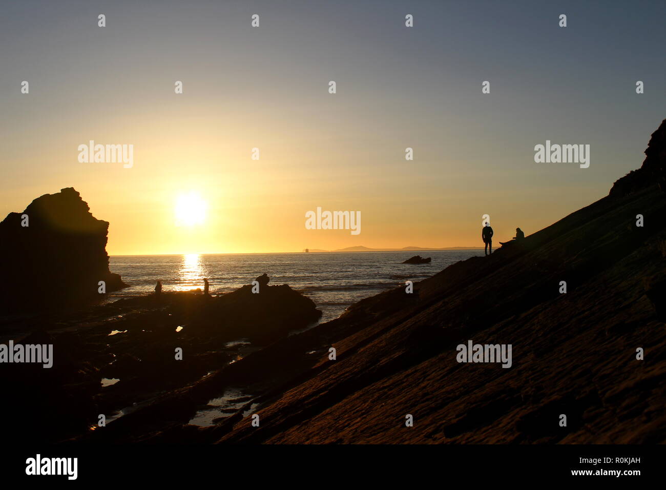 Broad haven beach south hi-res stock photography and images - Alamy