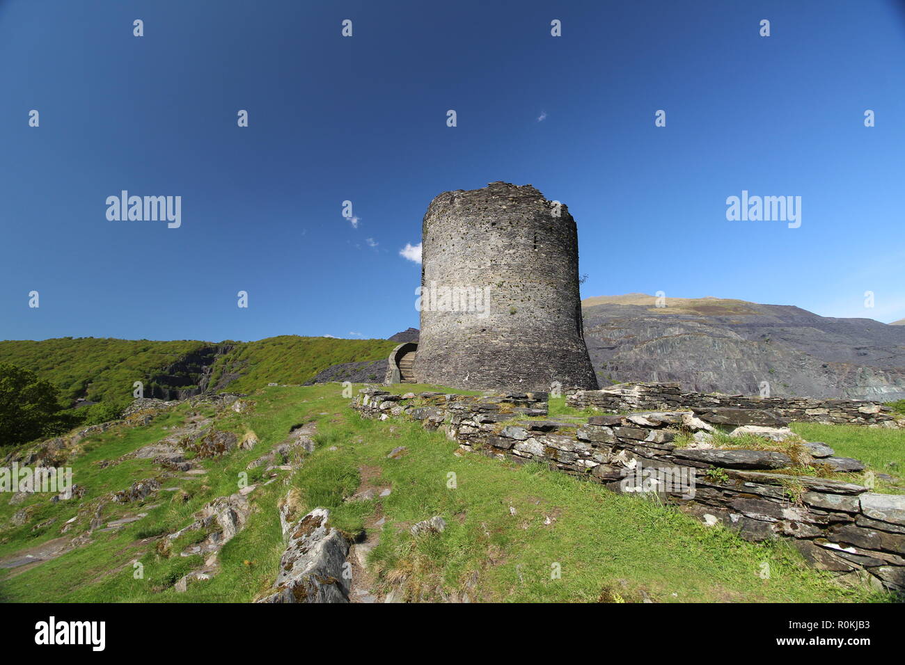 Dolbadarn Castle, Snowdon, North Wales Stock Photo - Alamy