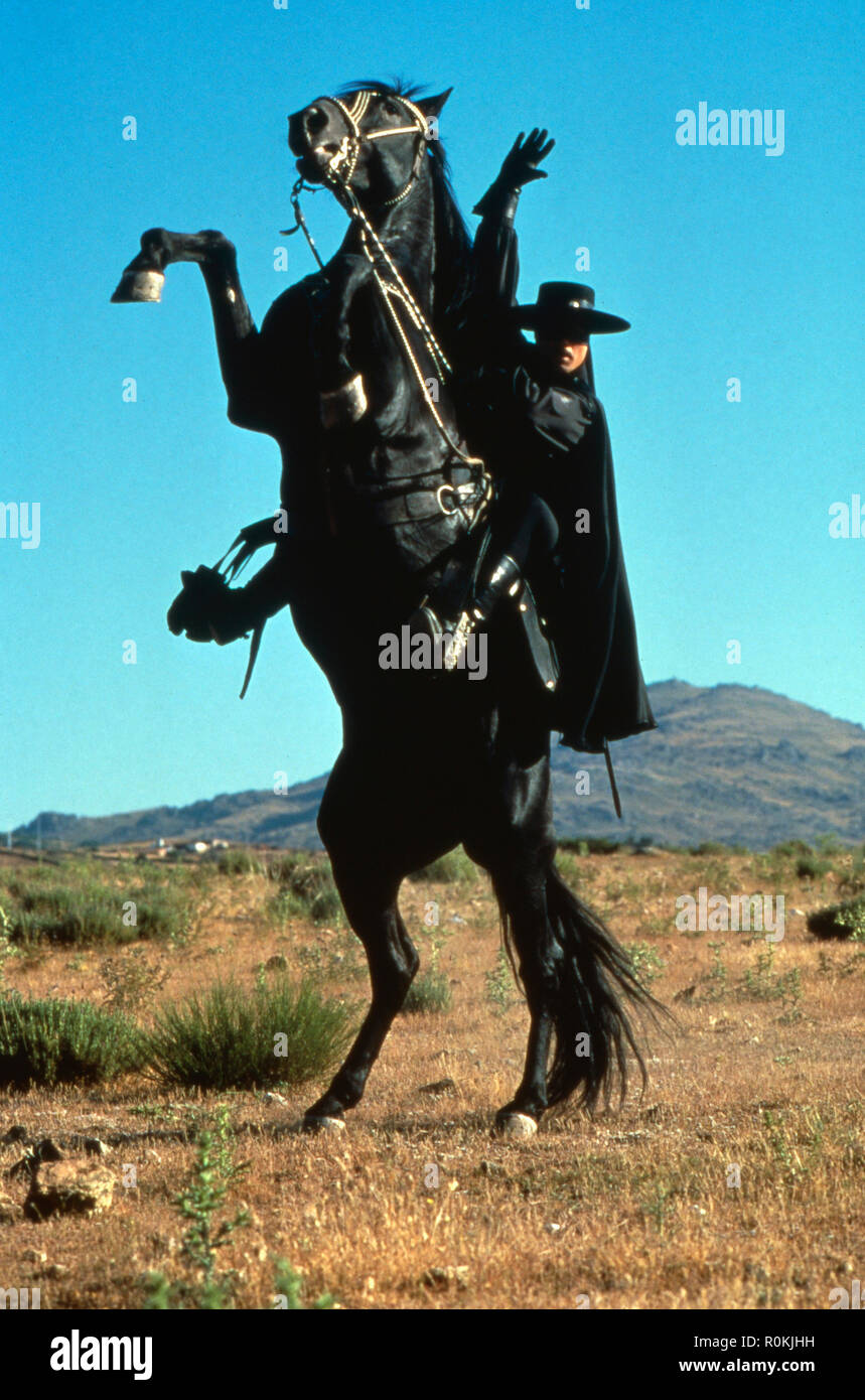 Zorro duncan regehr hi-res stock photography and images - Alamy