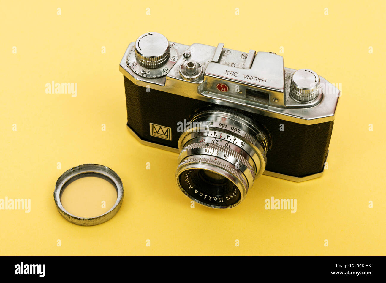 Halina 35X vintage film camera Stock Photo - Alamy