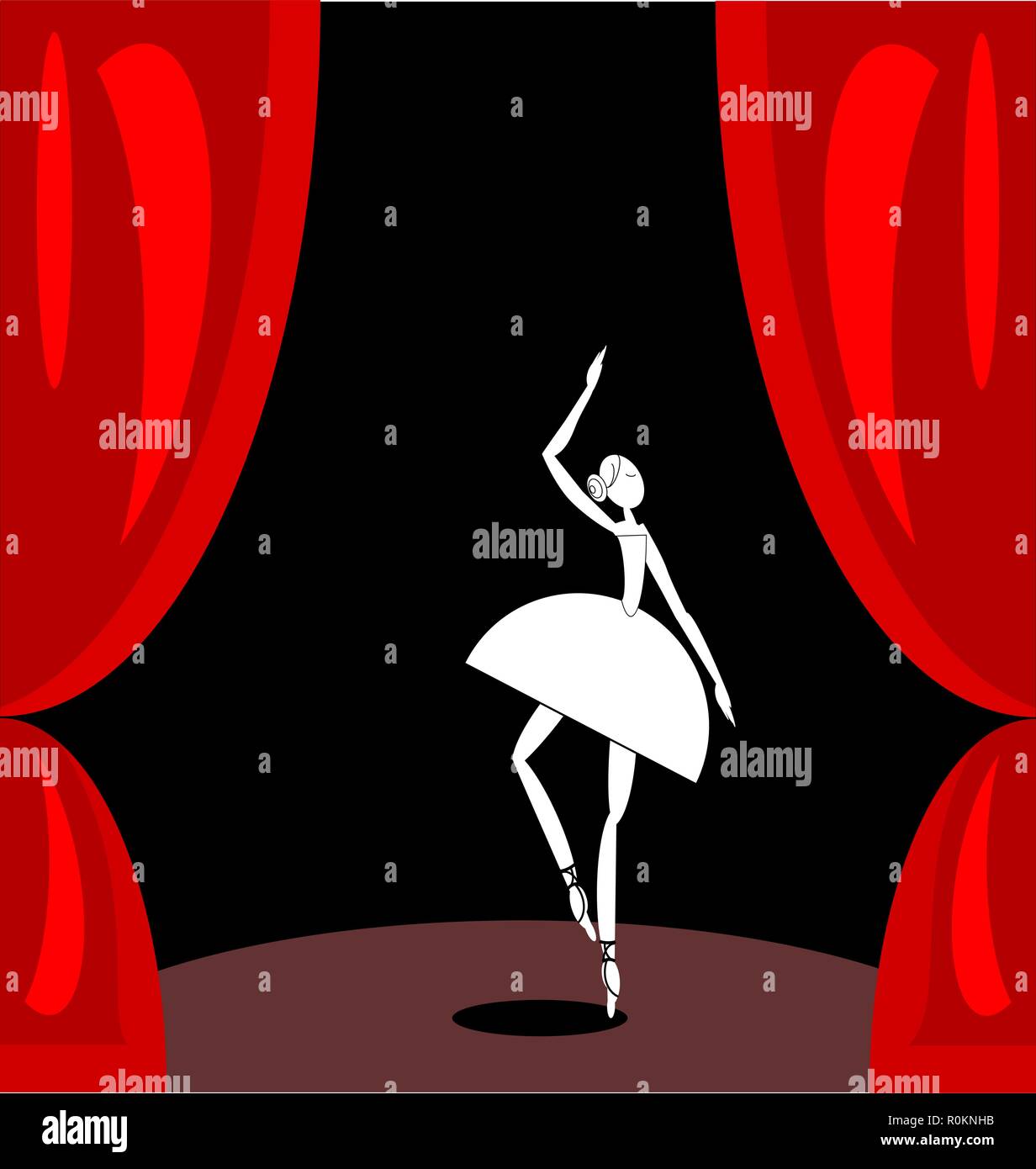 Dancer Stock Vector Images - Alamy