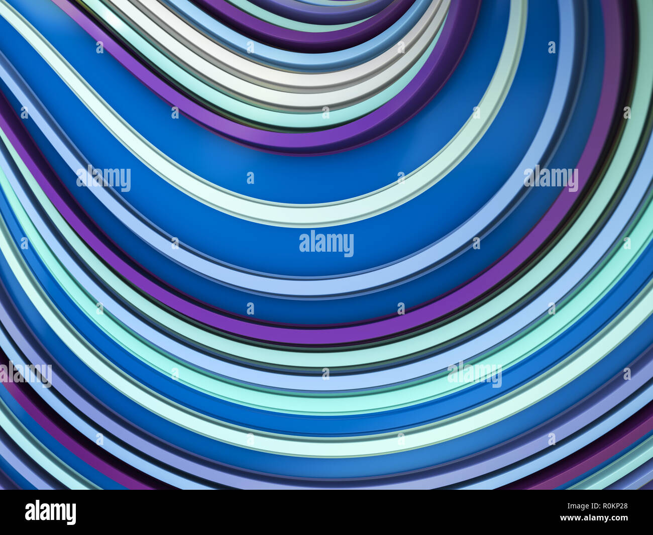 Colors lines formed abstract background. 3D illustration Stock Photo ...