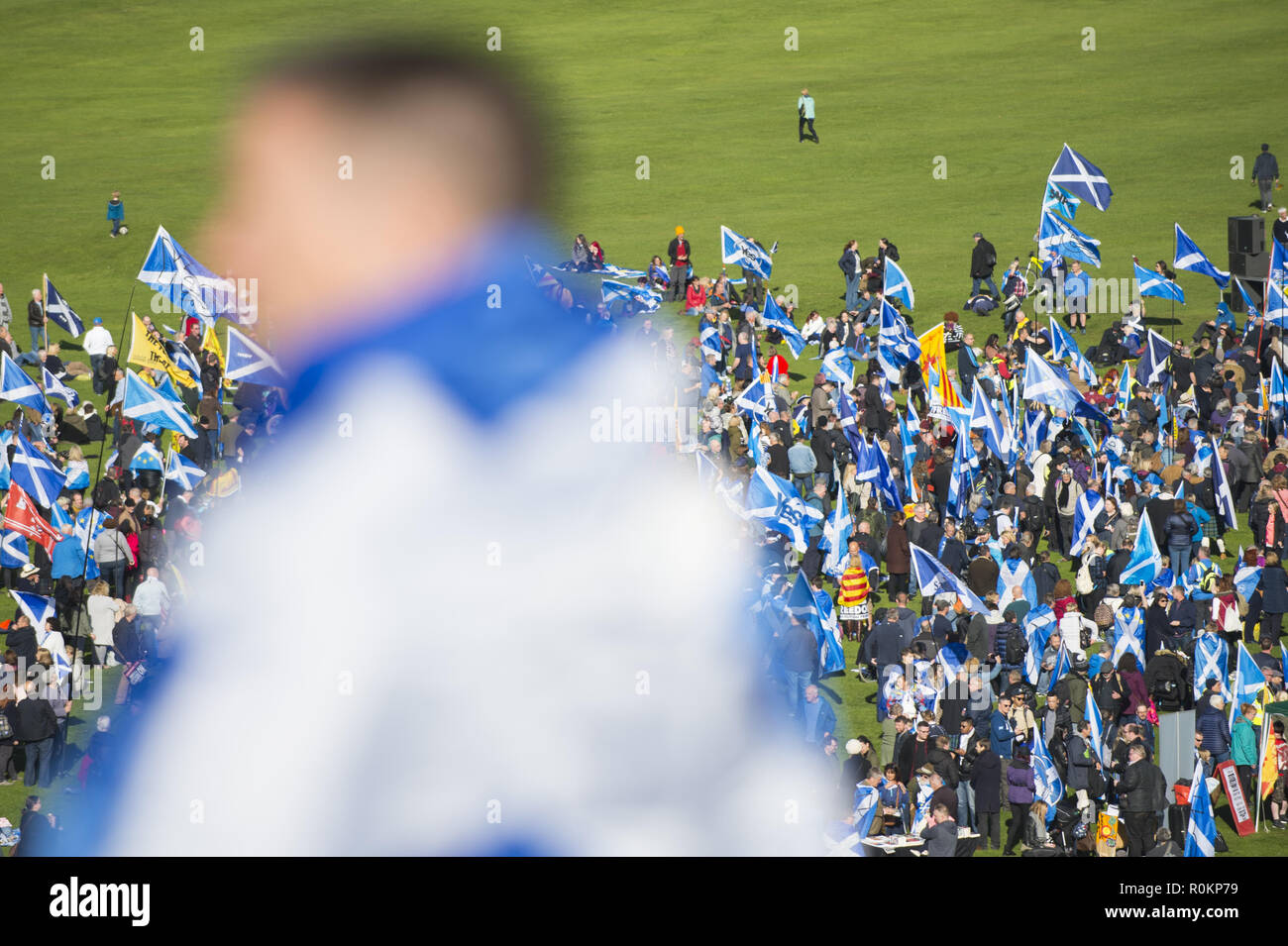 Tens of thousands of Indy Ref 2 supporters march through Edinburgh for ...