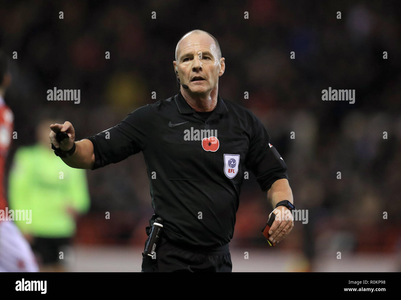 Referee Scott Duncan Stock Photo - Alamy