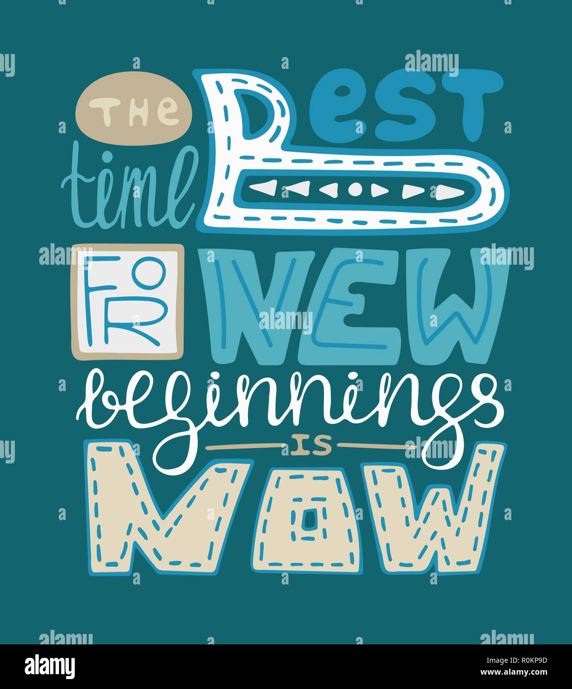 Best beginnings Stock Vector Images - Alamy
