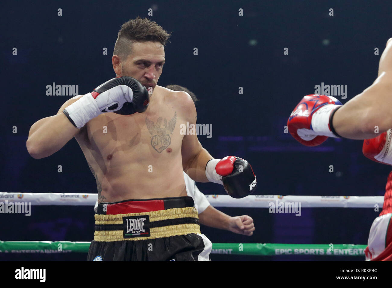 Sofia, Bulgaria - 27 October 2018: Boxing match between Tervel Pulev ...