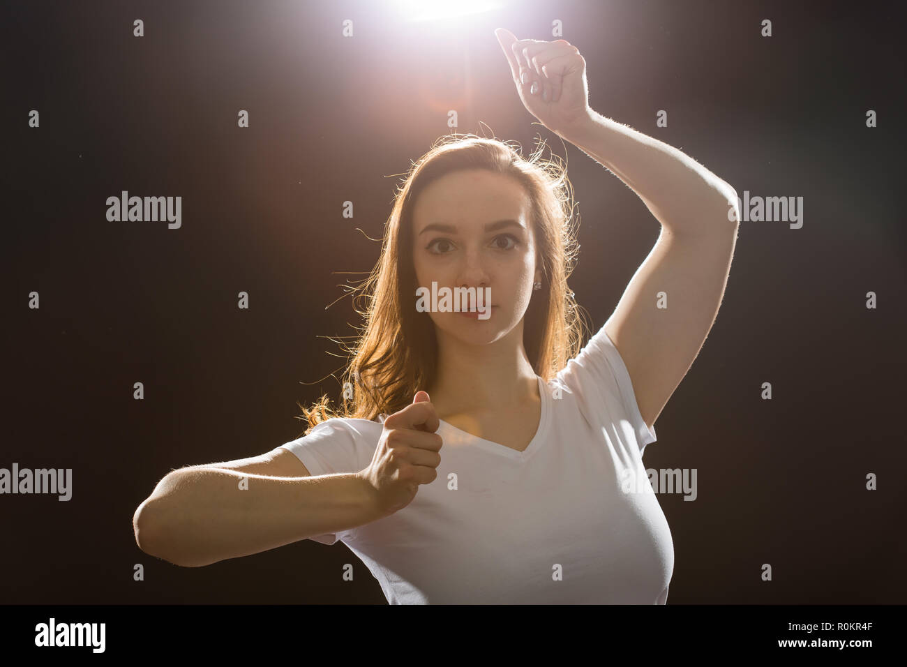 Tecktonik dance hi-res stock photography and images - Alamy