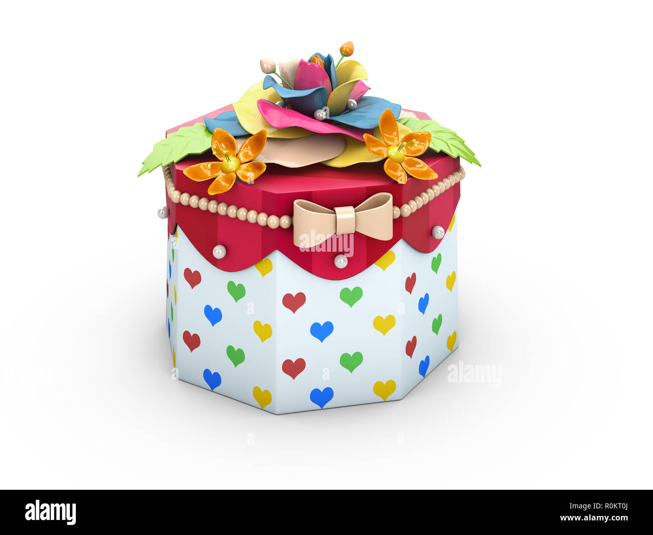 Holiday triangle Cardboard Cake or pie Box, Packaging For Food, Gift Or ...