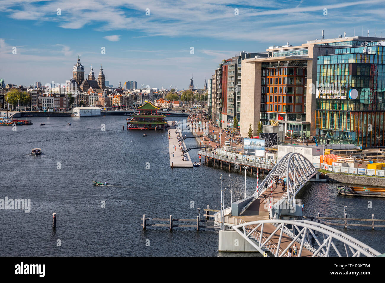Skyline amsterdam hi-res stock photography and images - Alamy