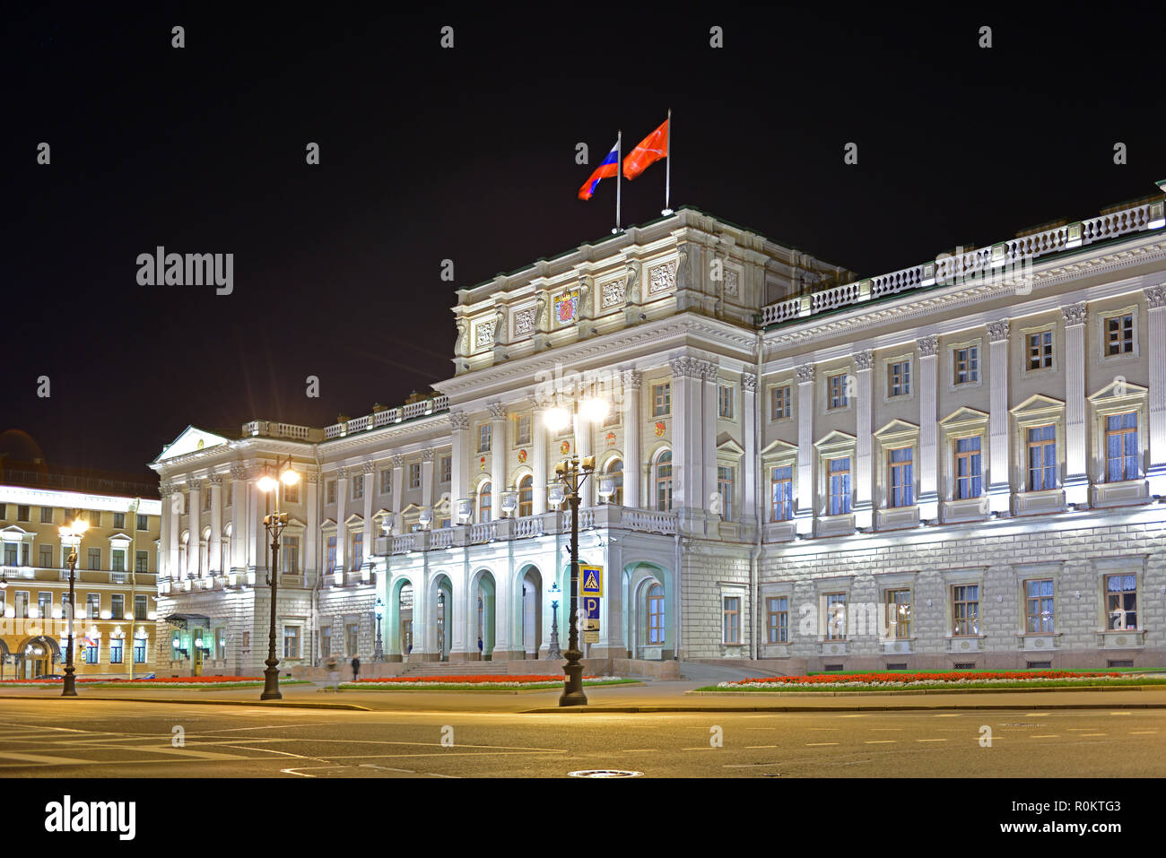 Mariinsky Palace, also known as Marie Palace (1844), Neoclassical ...