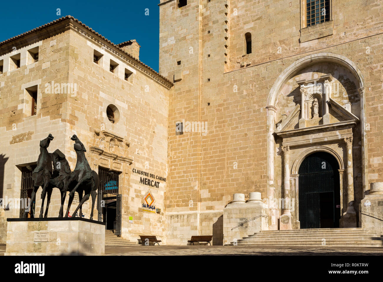 The Carmen church is dated 1750 . It was buit in a neoclassical style ...