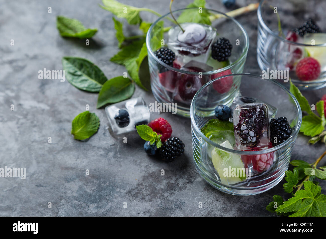 Frozen Berries Cubes High Resolution Stock Photography and Images - Alamy