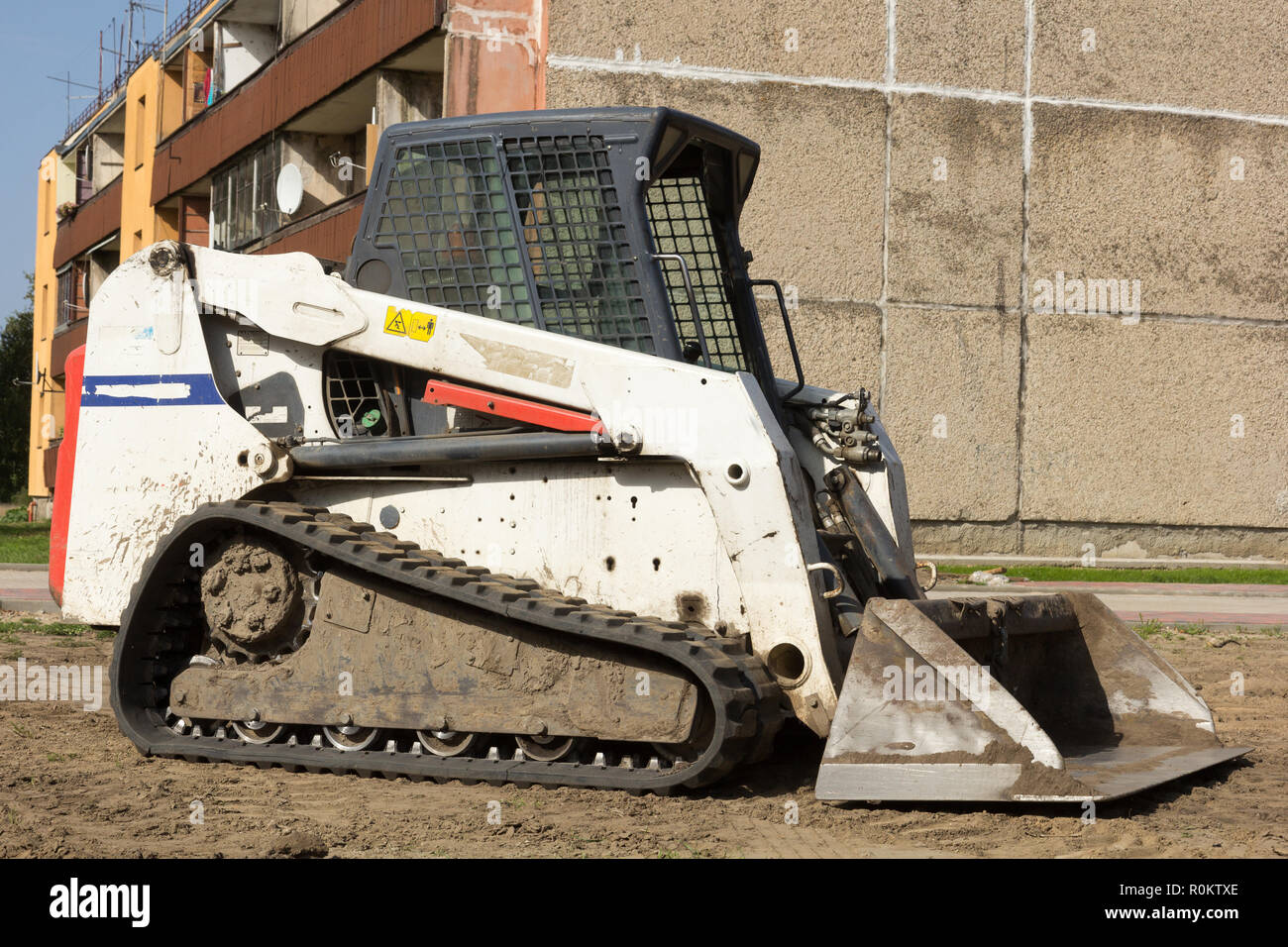 Mini excavator hi-res stock photography and images - Alamy