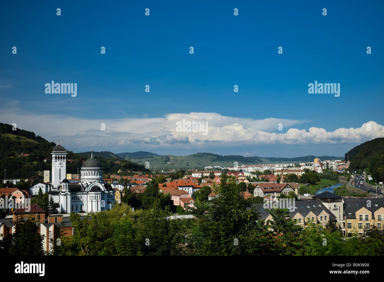Sighisoara, The Medieval Citadel, Transylvania, Romania Stock Photo - Alamy