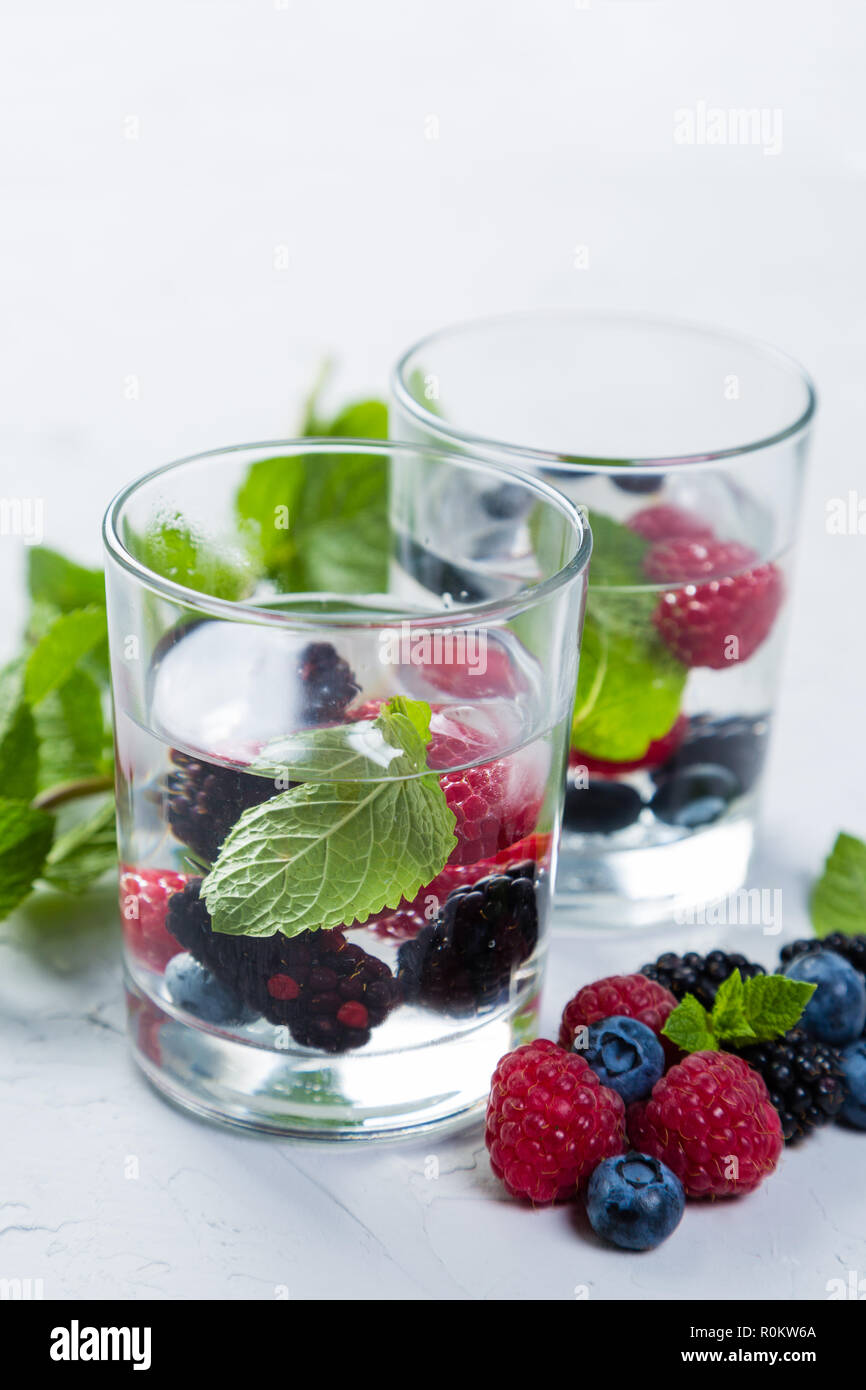 Infused water glass hi-res stock photography and images - Alamy