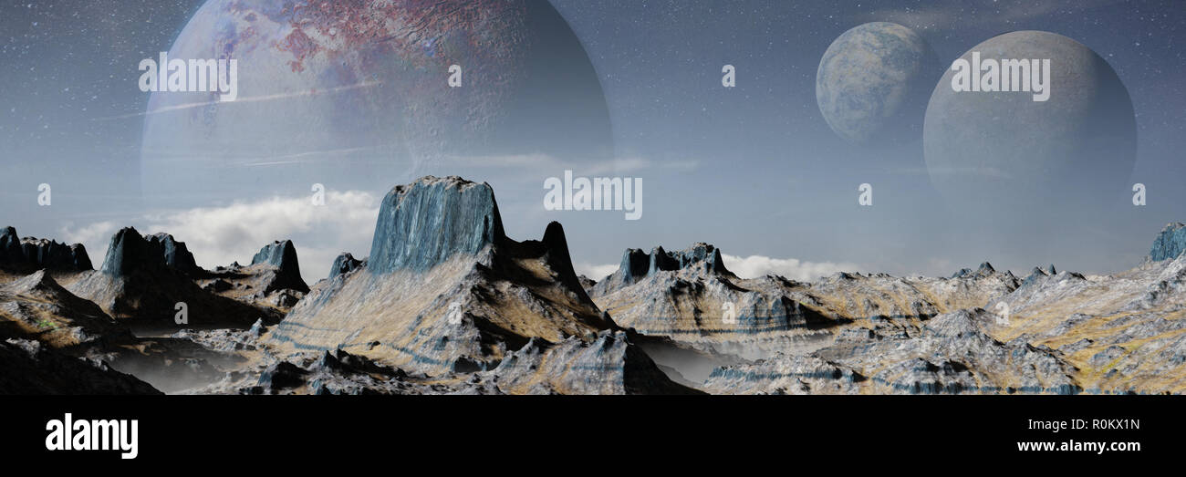 Exoplanet surface hi-res stock photography and images - Alamy