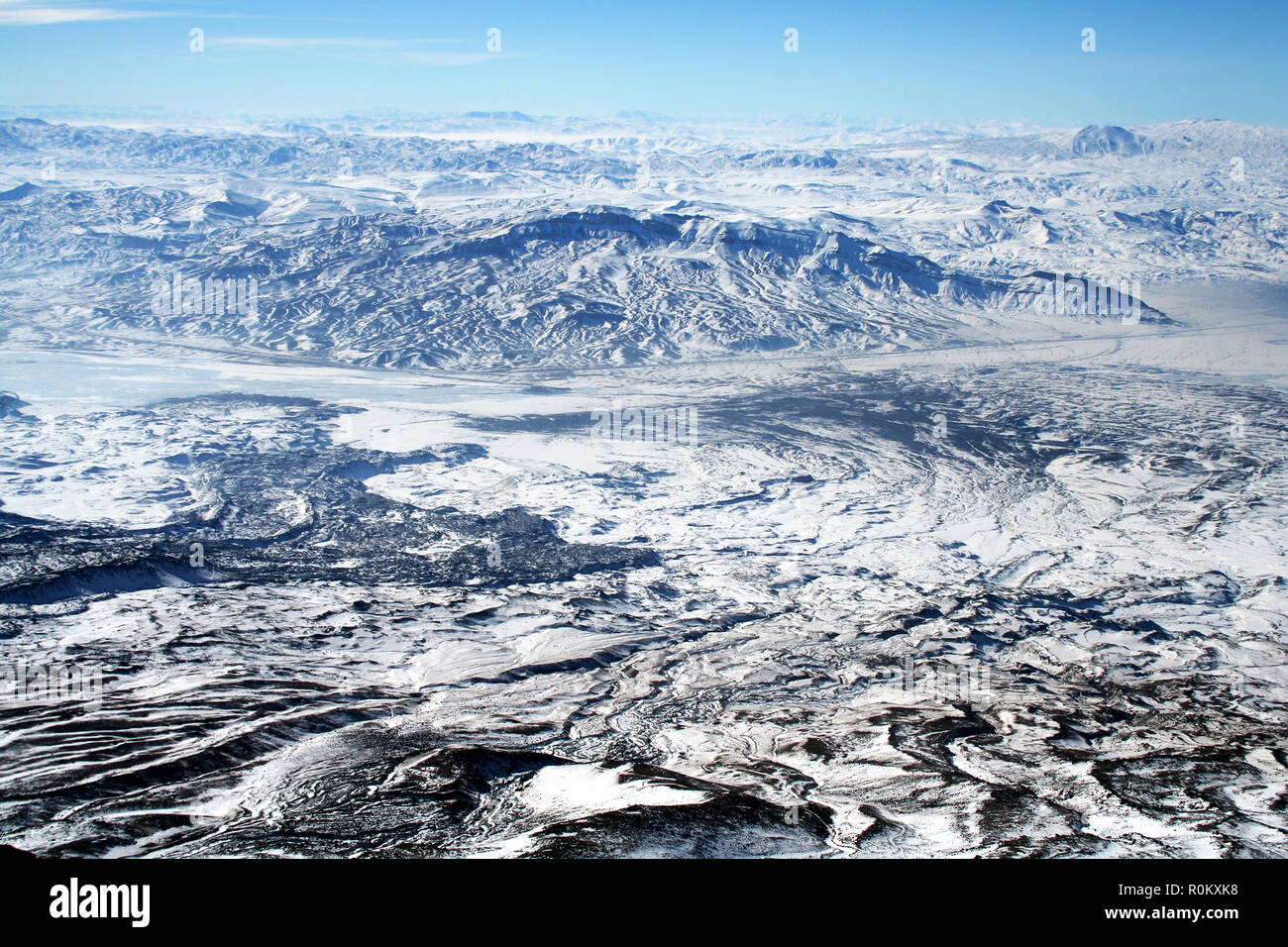 Igdir plain, from Mount Agri (Ararat). This picture was taken in the ...