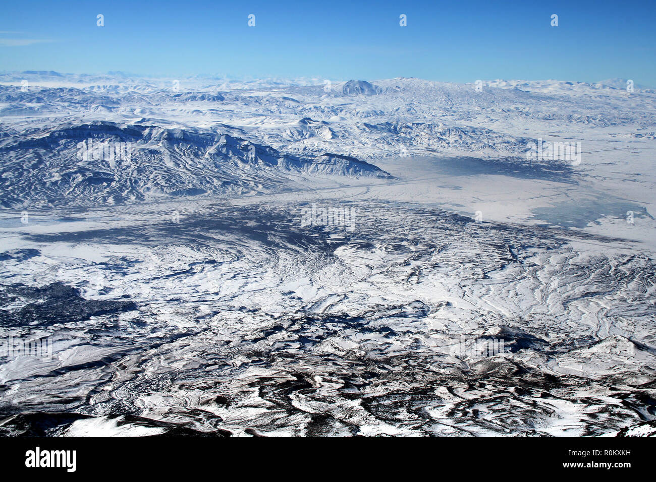 Igdir plain, from Mount Agri (Ararat). This picture was taken in the ...