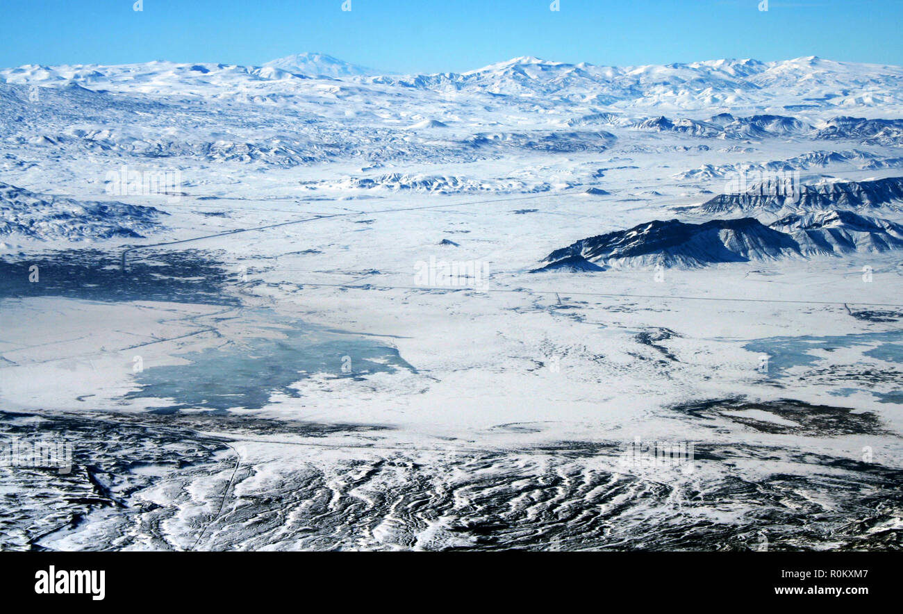 Igdir plain, from Mount Agri (Ararat). This picture was taken in the ...