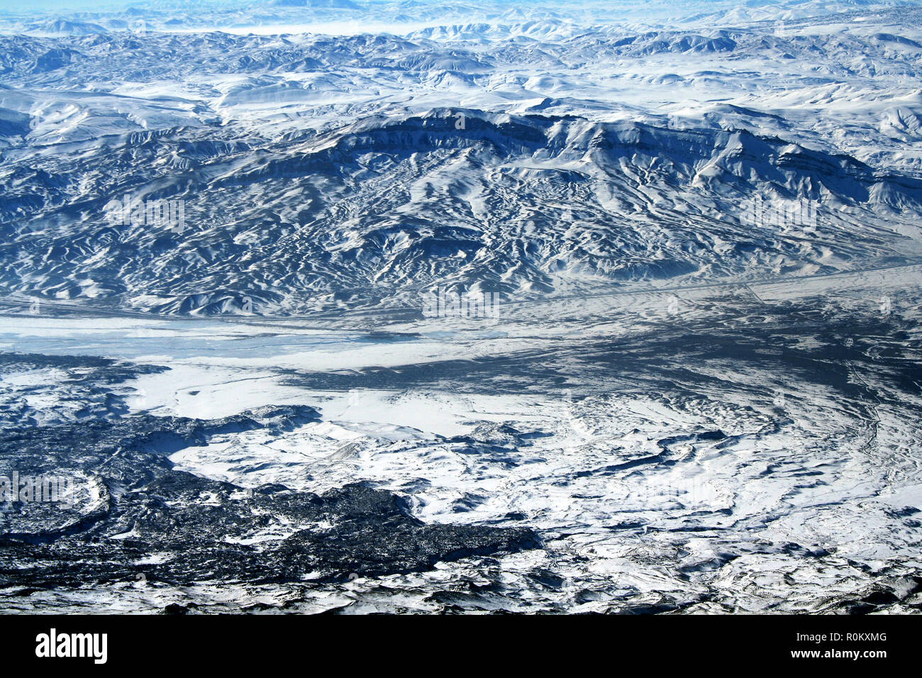 Igdir plain, from Mount Agri (Ararat). This picture was taken in the ...