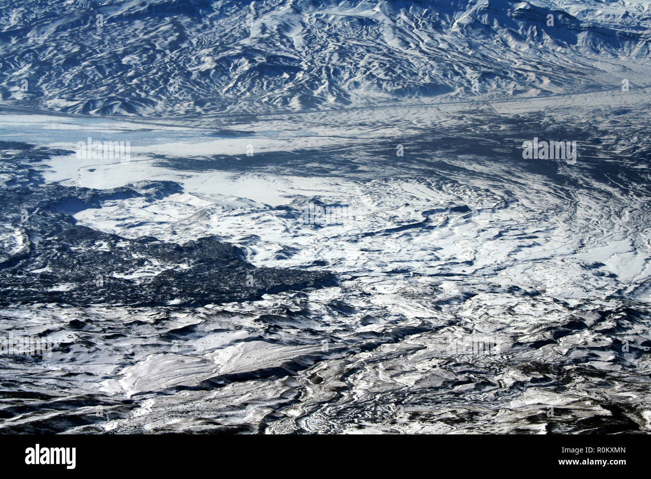 Igdir plain, from Mount Agri (Ararat). This picture was taken in the ...