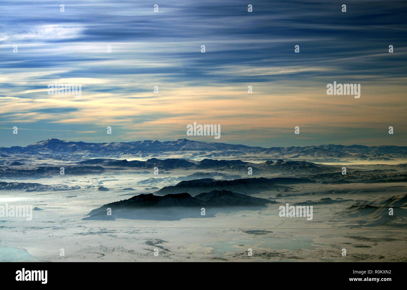 Igdir plain, from Mount Agri (Ararat). This picture was taken in the ...