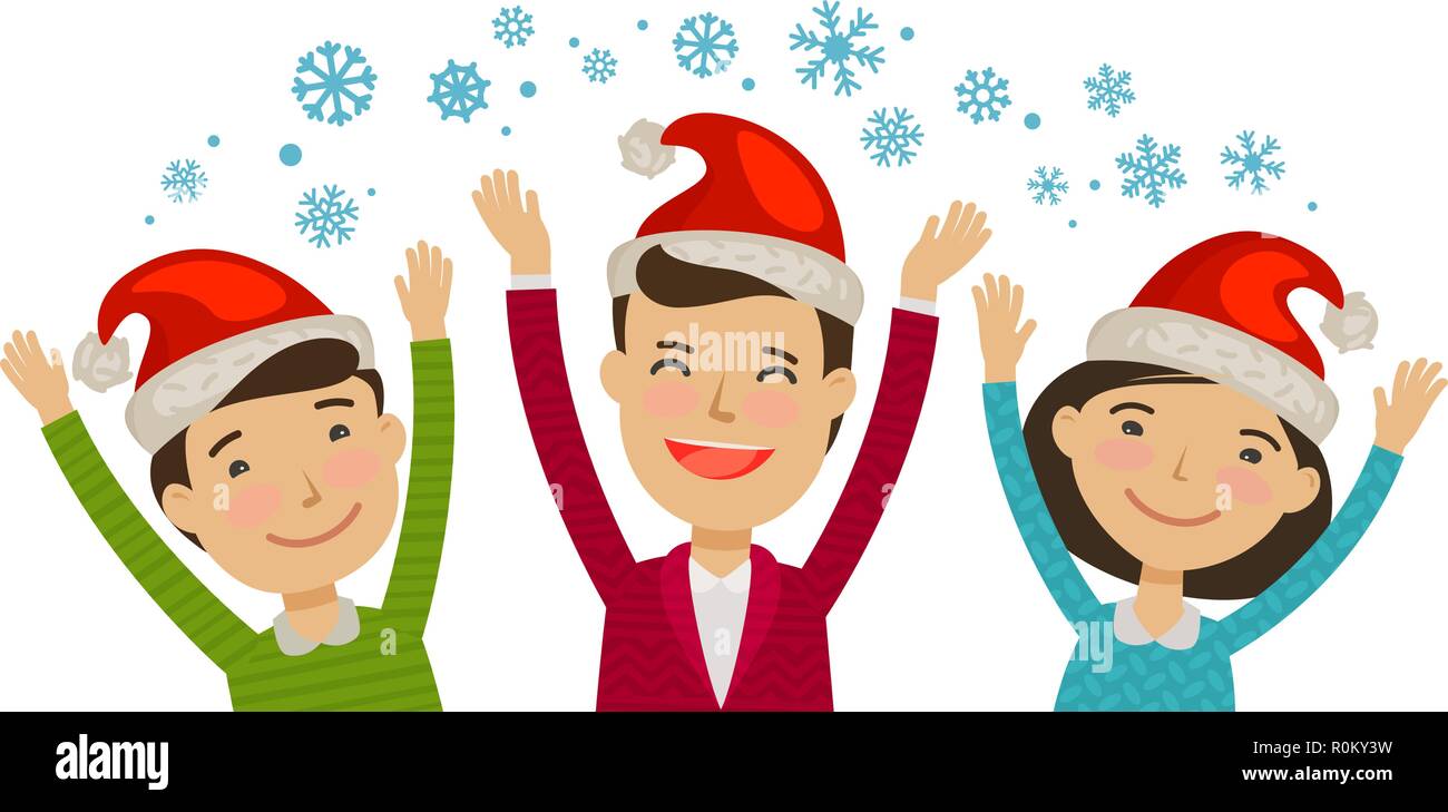 Winter festive banner Stock Vector Images - Alamy