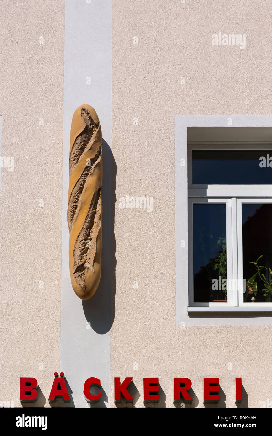 Facade of a bakery Stock Photo - Alamy