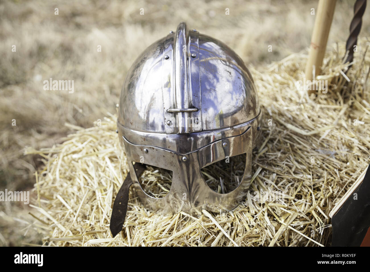 Old Town of medieval warfare, defense insturmento detail in war ...