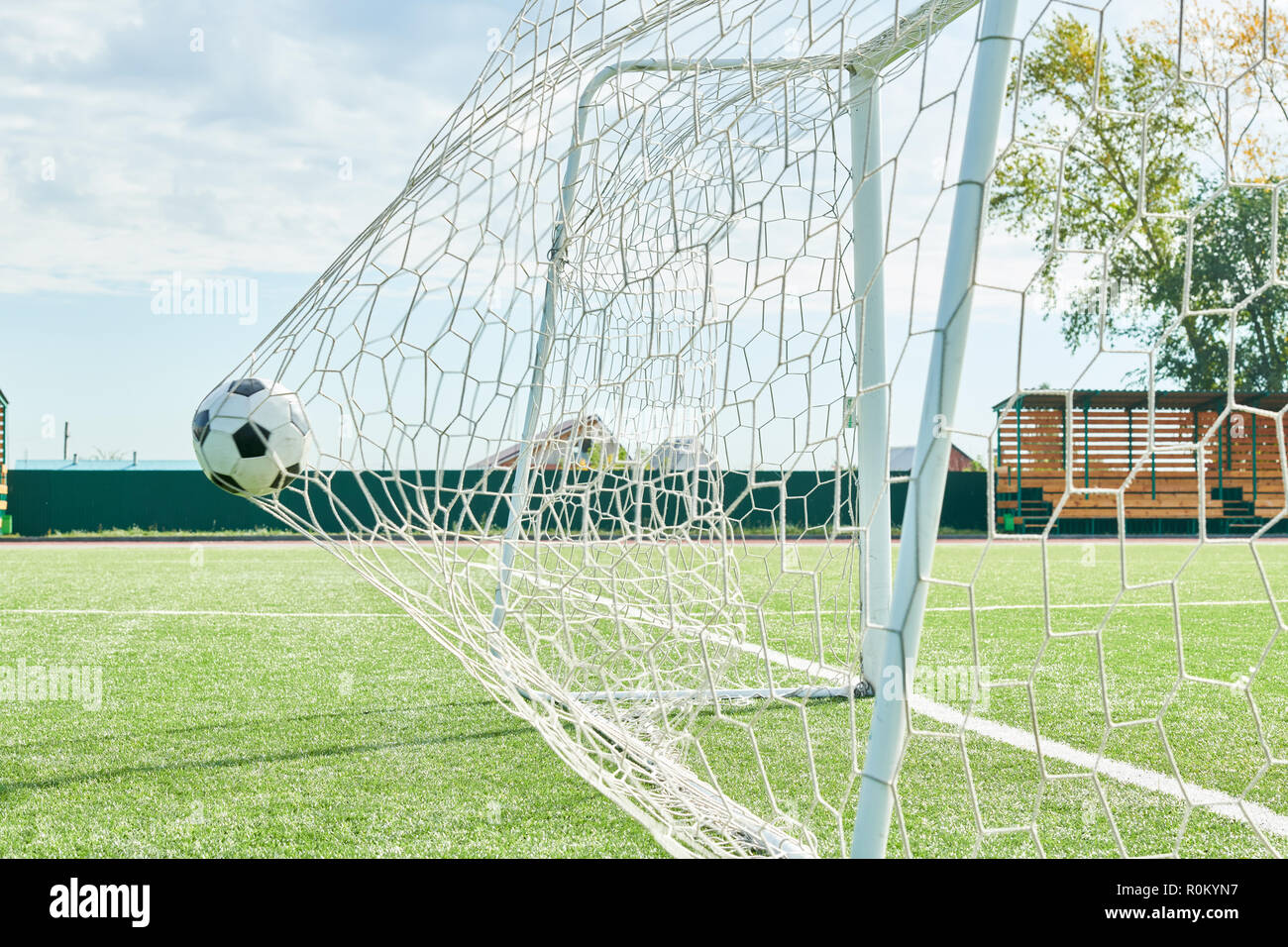 Football goal hi-res stock photography and images - Alamy