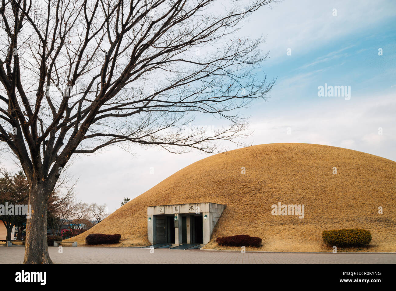 Gyeongju Daereungwon Ancient Tombs High Resolution Stock Photography ...
