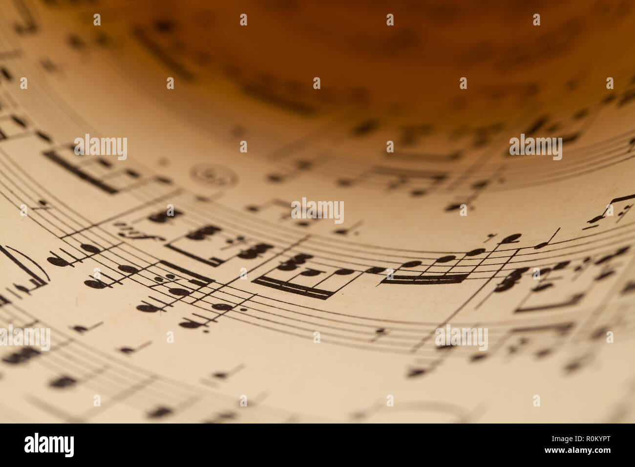 Curled sheet hi-res stock photography and images - Alamy