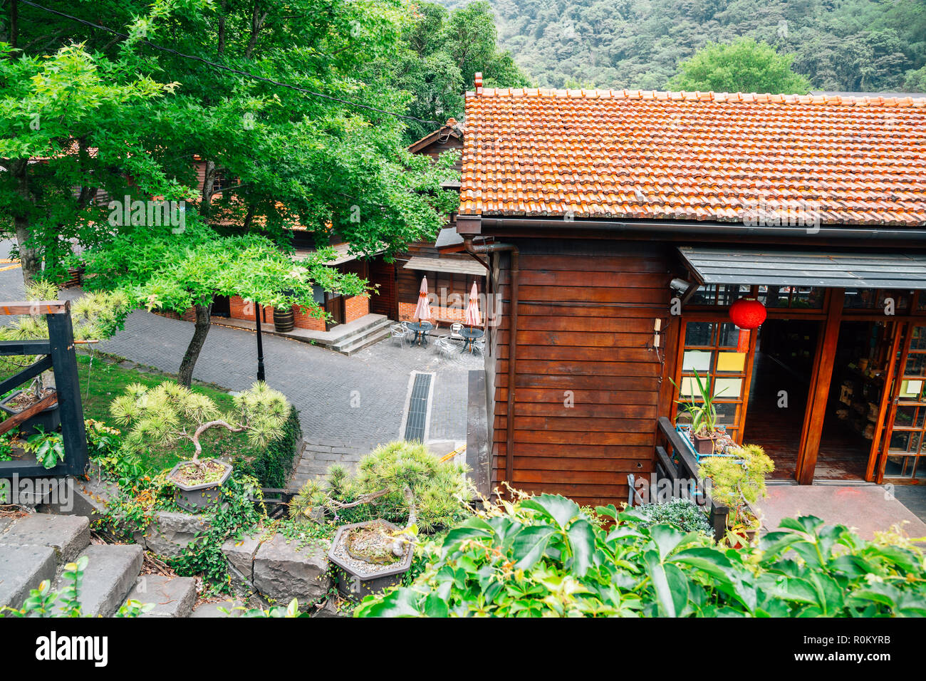 Jiji line Checheng old town in Nantou, Taiwan Stock Photo - Alamy