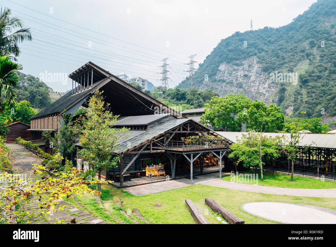 Jiji line Checheng old town in Nantou, Taiwan Stock Photo - Alamy