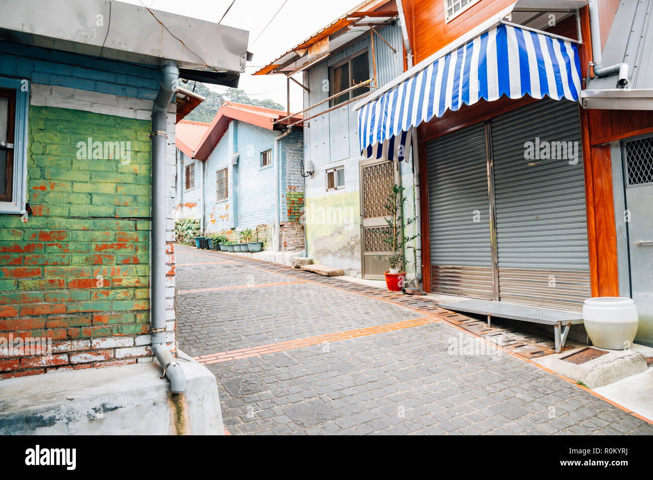 Jiji line Checheng old town in Nantou, Taiwan Stock Photo - Alamy