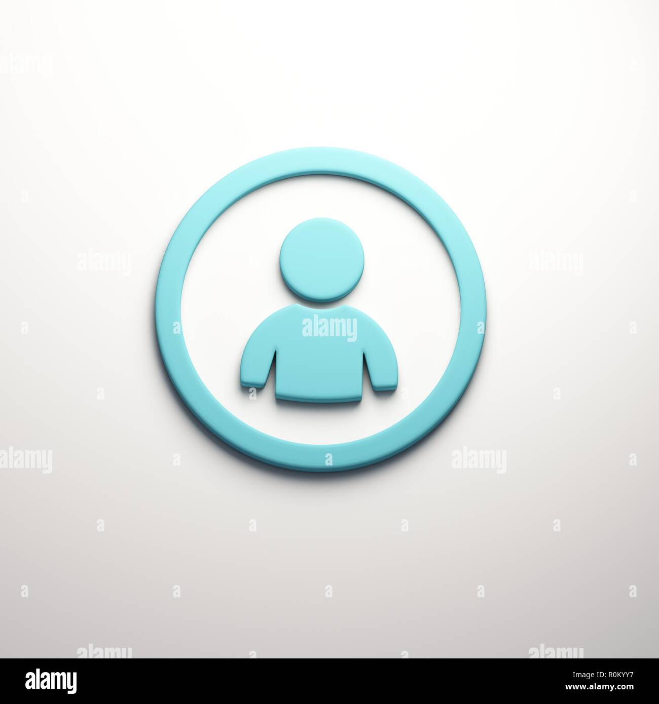 3D People Circle Icon Render Isolated Symbol Stock Photo - Alamy