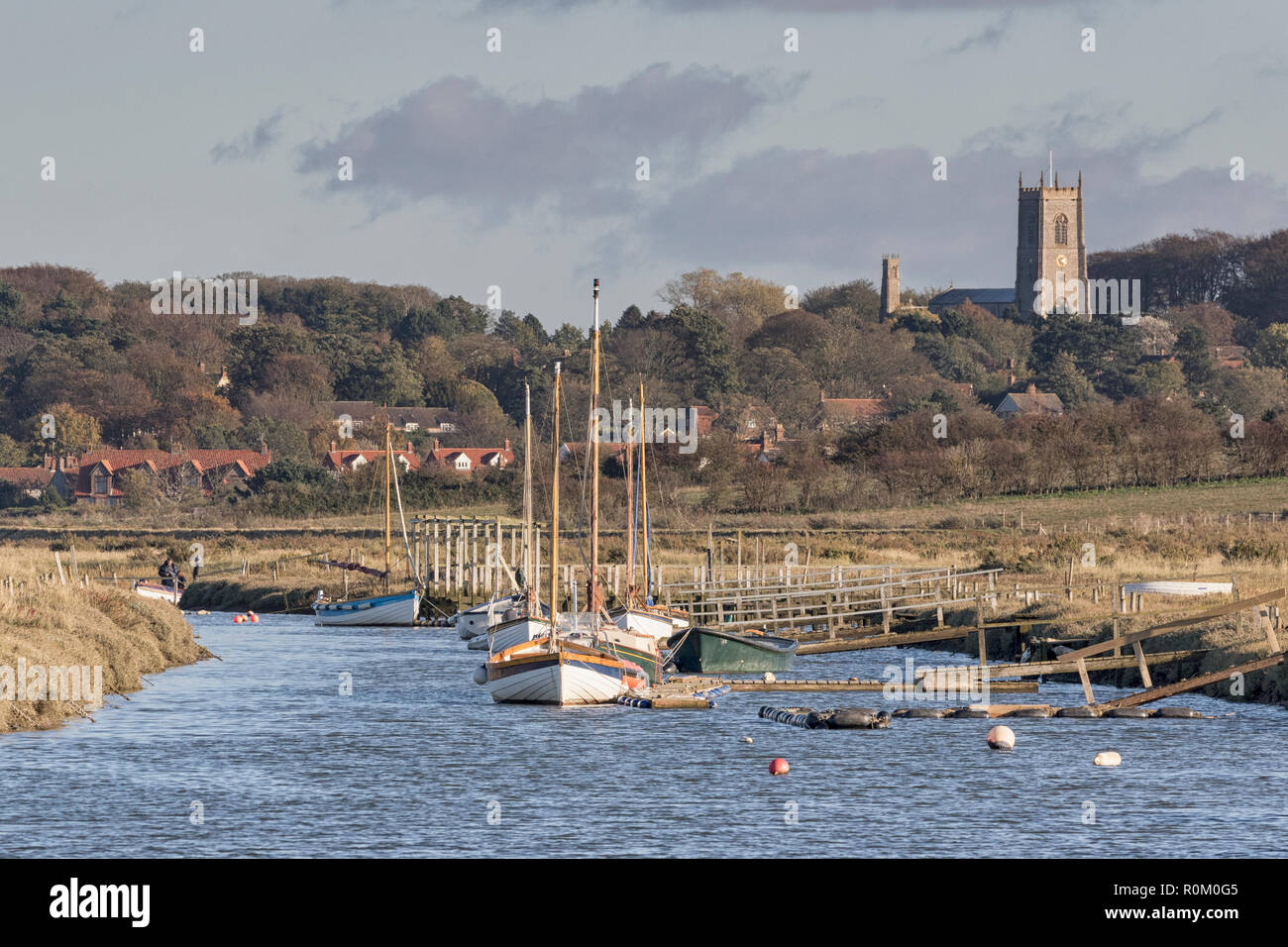 Morston harbour looking hi-res stock photography and images - Alamy