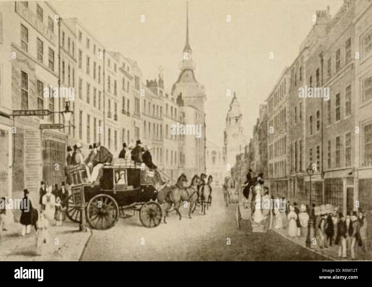 Ludgate Hill Vintage High Resolution Stock Photography and Images - Alamy