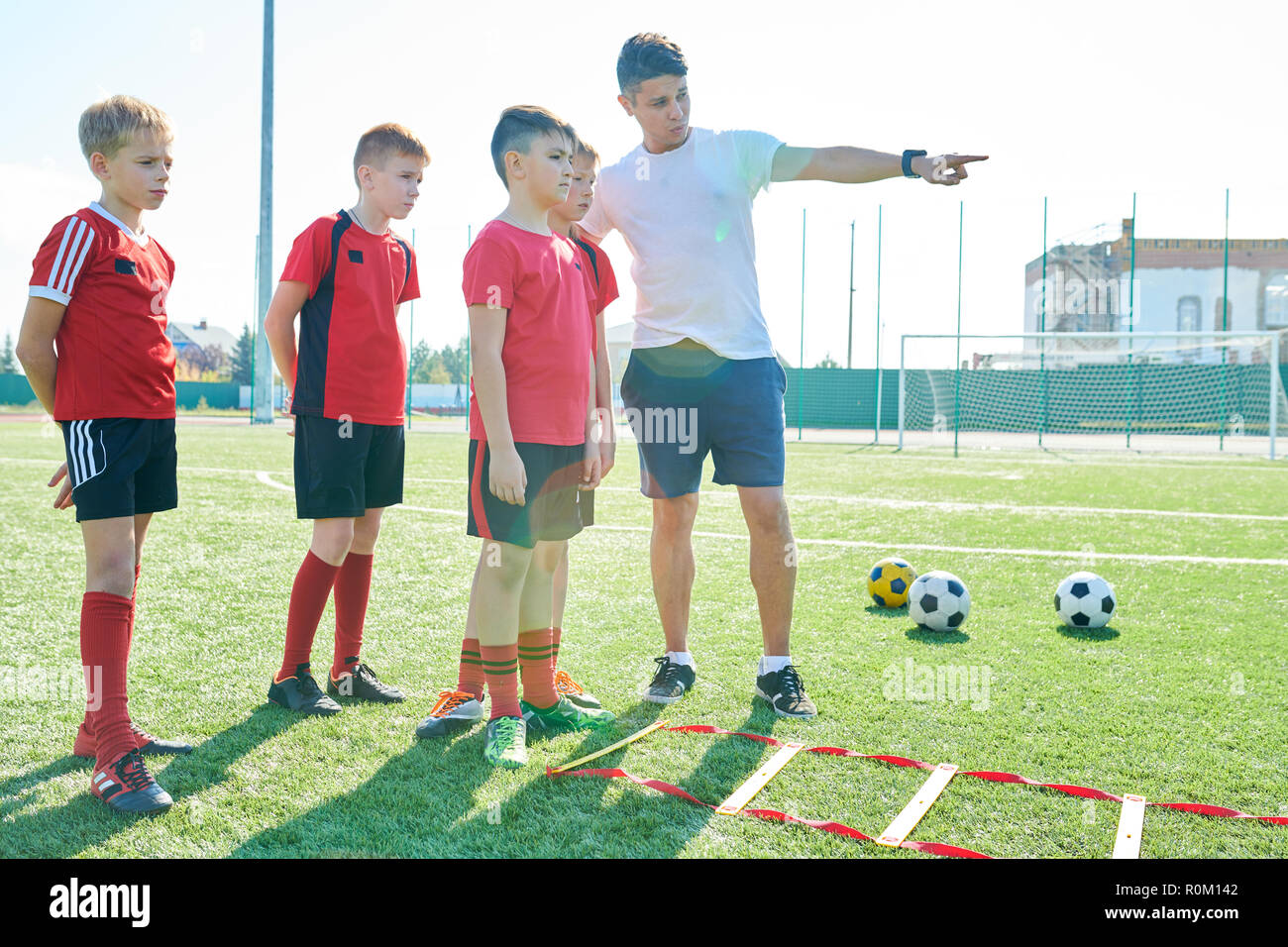 American football coach training hi-res stock photography and images ...