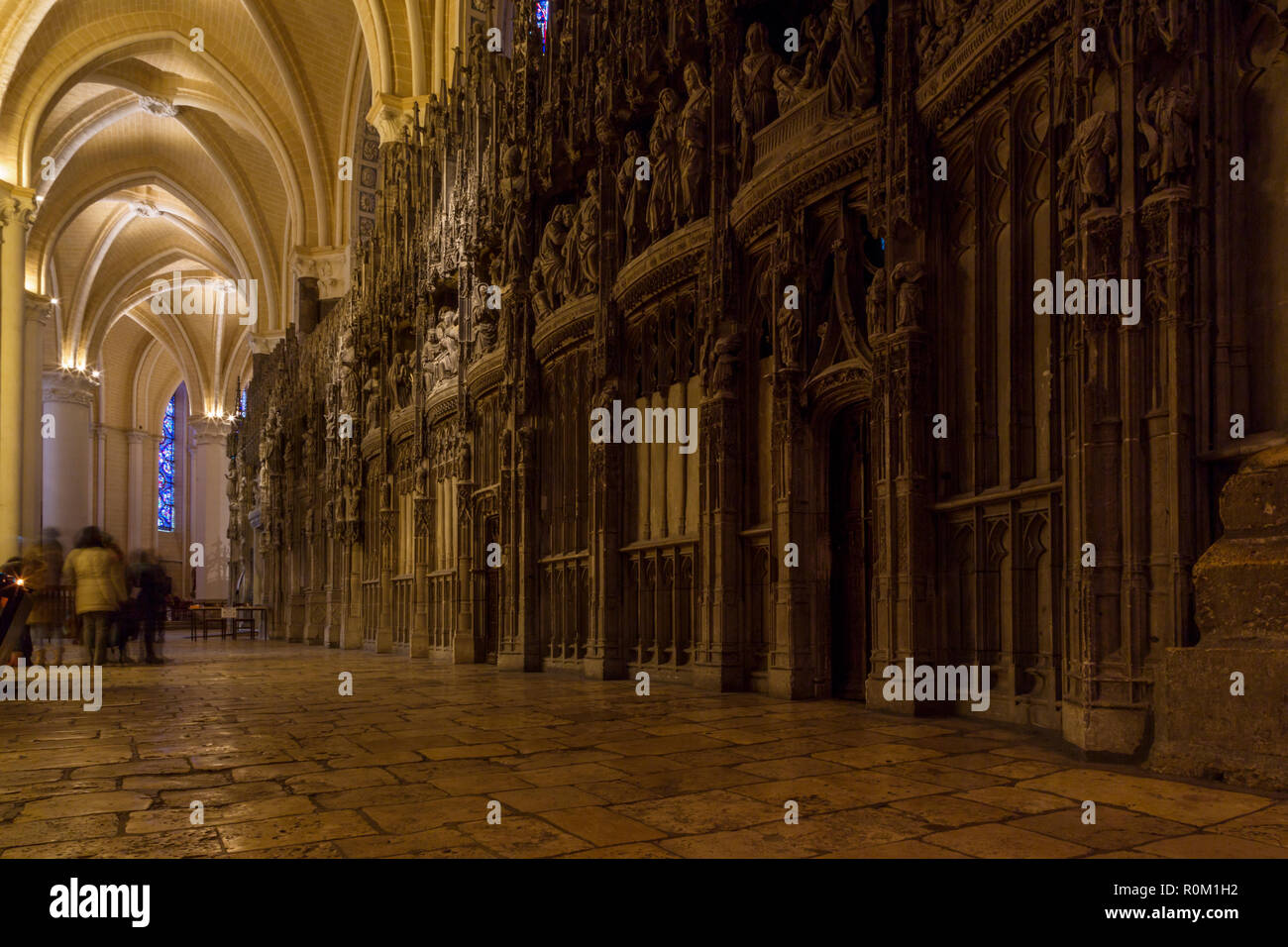 Chartres Cathedral, also known as the Cathedral of Our Lady of Chartres ...