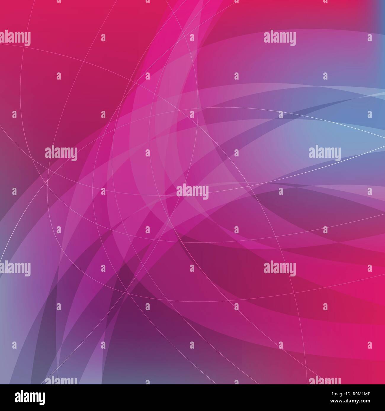 Pink and blue abstract wavy background. Vector design Stock Vector ...