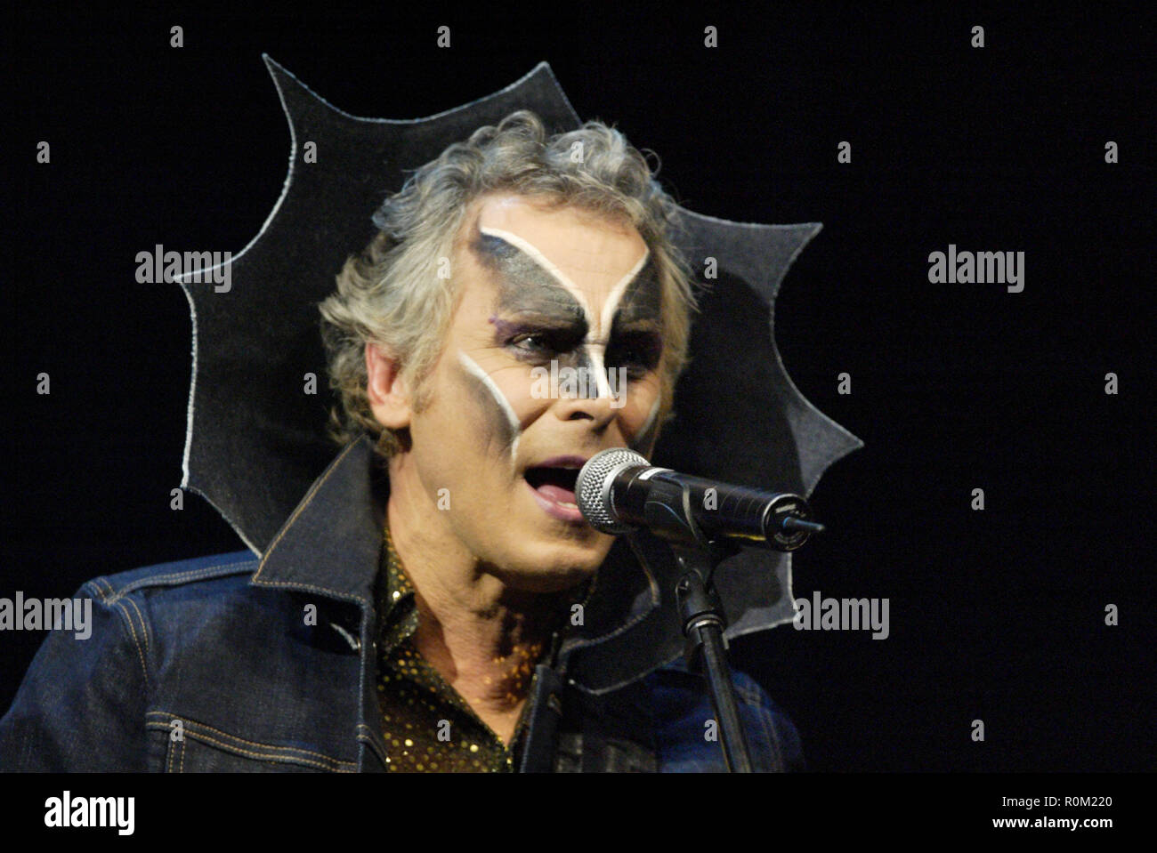 Bob Starkie (AKA "Bongo Starr") performing live during the 1970s ...