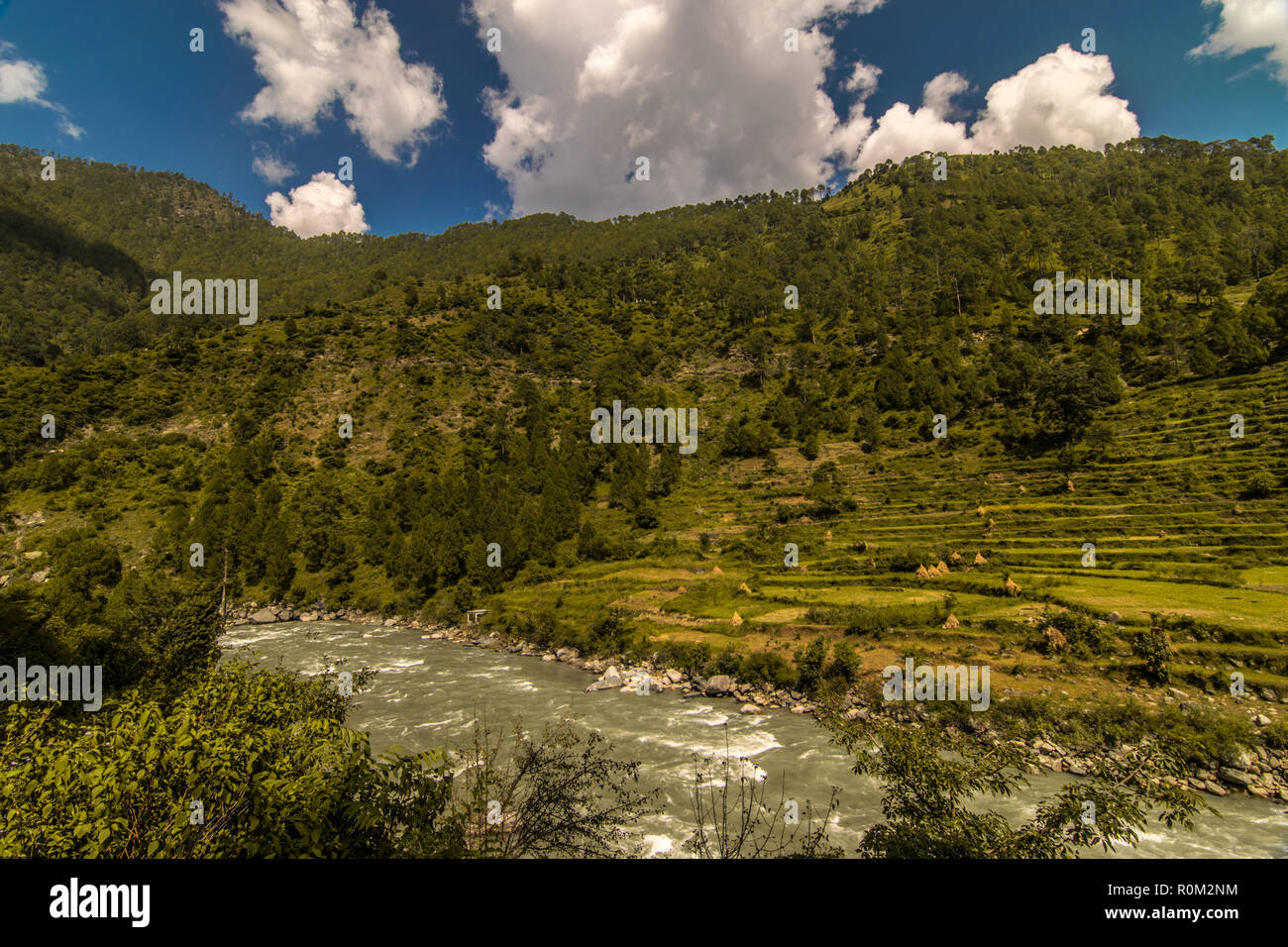 Sunset - Ganga River, Uttrakhand, India Stock Photo - Alamy