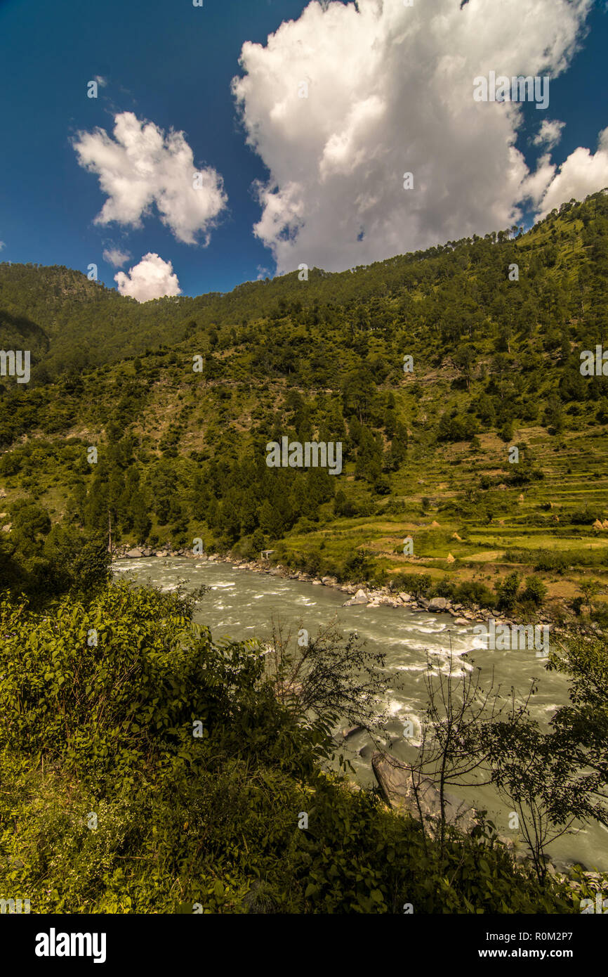 Sunset - Ganga River, Uttrakhand, India Stock Photo - Alamy