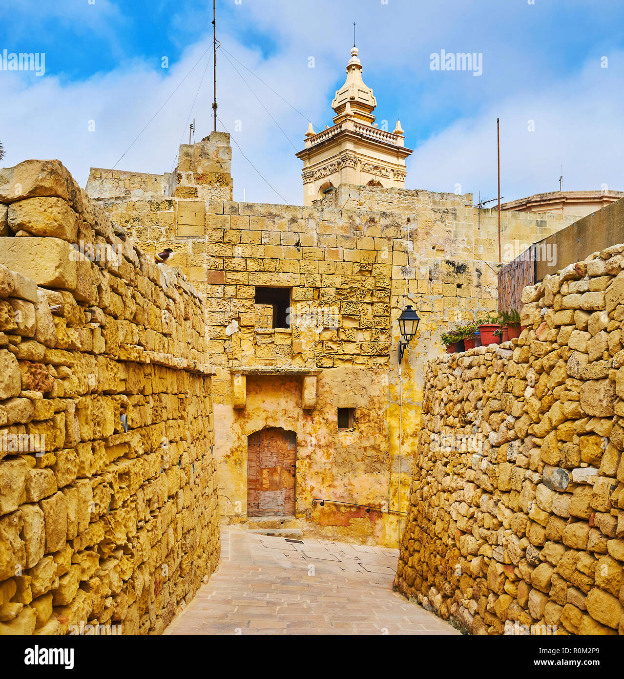 Citadel, ir rabat ghawdex, malta hi-res stock photography and images ...